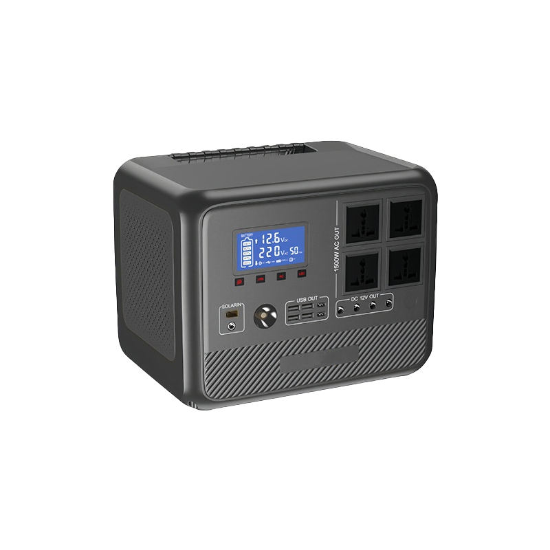 1500W Fast Charging LiFePO4 Portable Outdoor Power Bank Home Solar ...