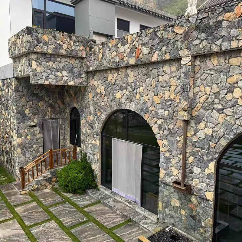Lightweight PU Stone Wall Panel PU Stone Skin Decorative Easy Install ...