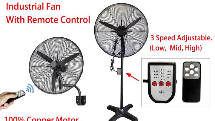 High Efficiency Electric Fans for Commercial & Industrial Use