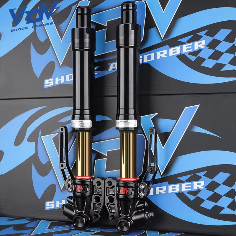 New V2 Inverted Front Hydraulic Shock Absorber 400MM Hole Spacing ...