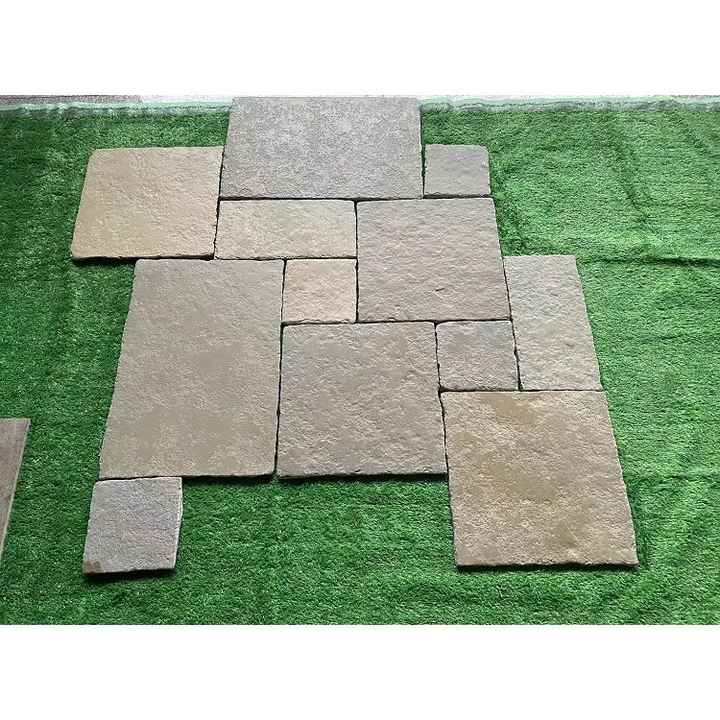 Yellow Limestone French Pattern Pavers Modern Design Natural Stone ...