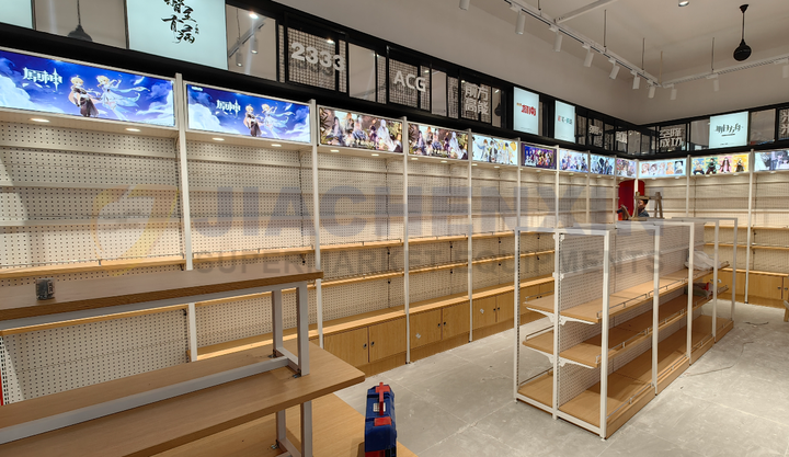 Customized Cosmetic Shop Wooden Beauty Supply Furniture