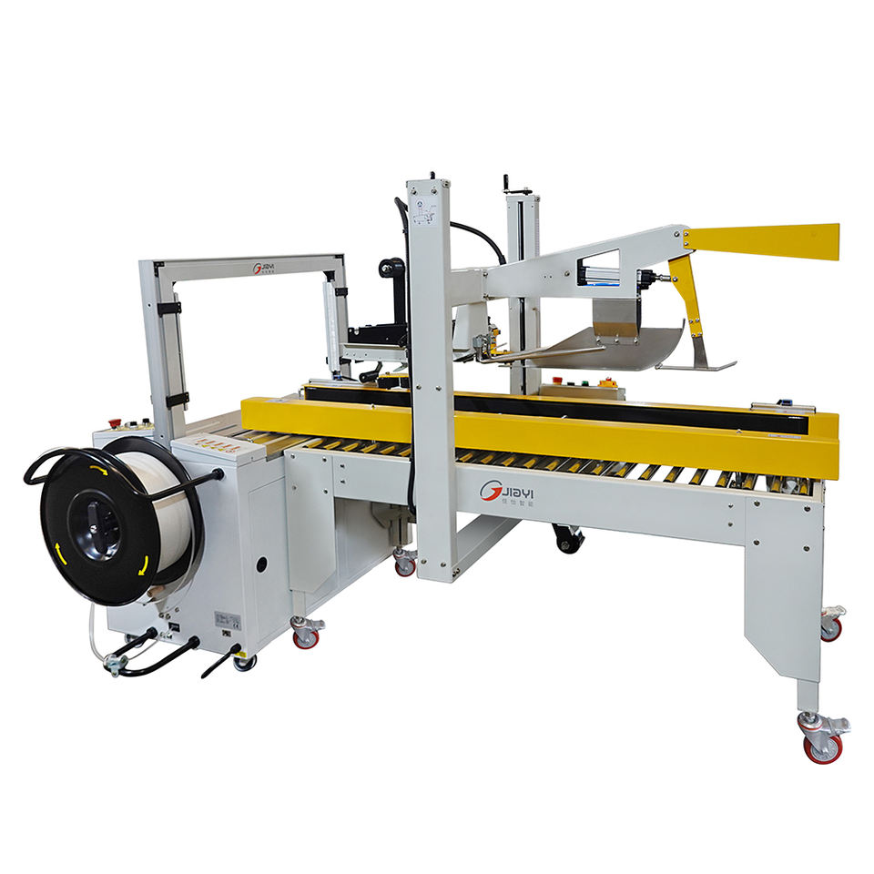 Pneumatic Automatic Strapping Machine for Cartons & Cases Plastic Tape ...