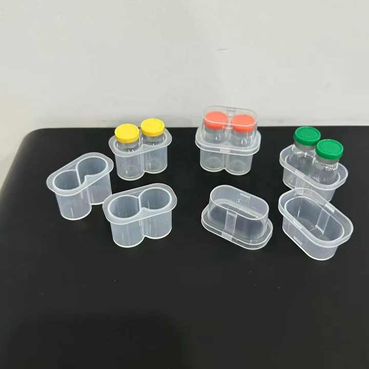 3ml 2-Piece Sterile PP Plastic Storage Vial Box Transparent Freeze ...