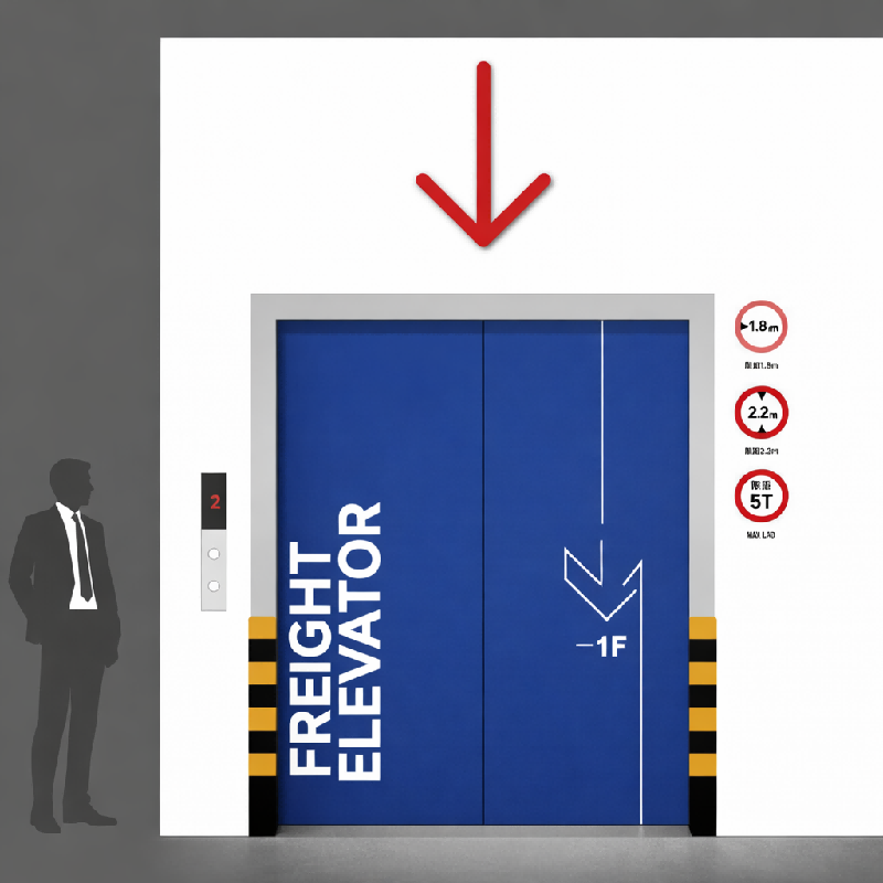 SSEC Custom Heavy Duty Freight Elevator Hydraulic Cargo Lift for ...