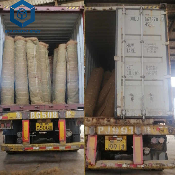 Biodegradable Geotextile Coconut Coir Fabric - Slope Stabilization