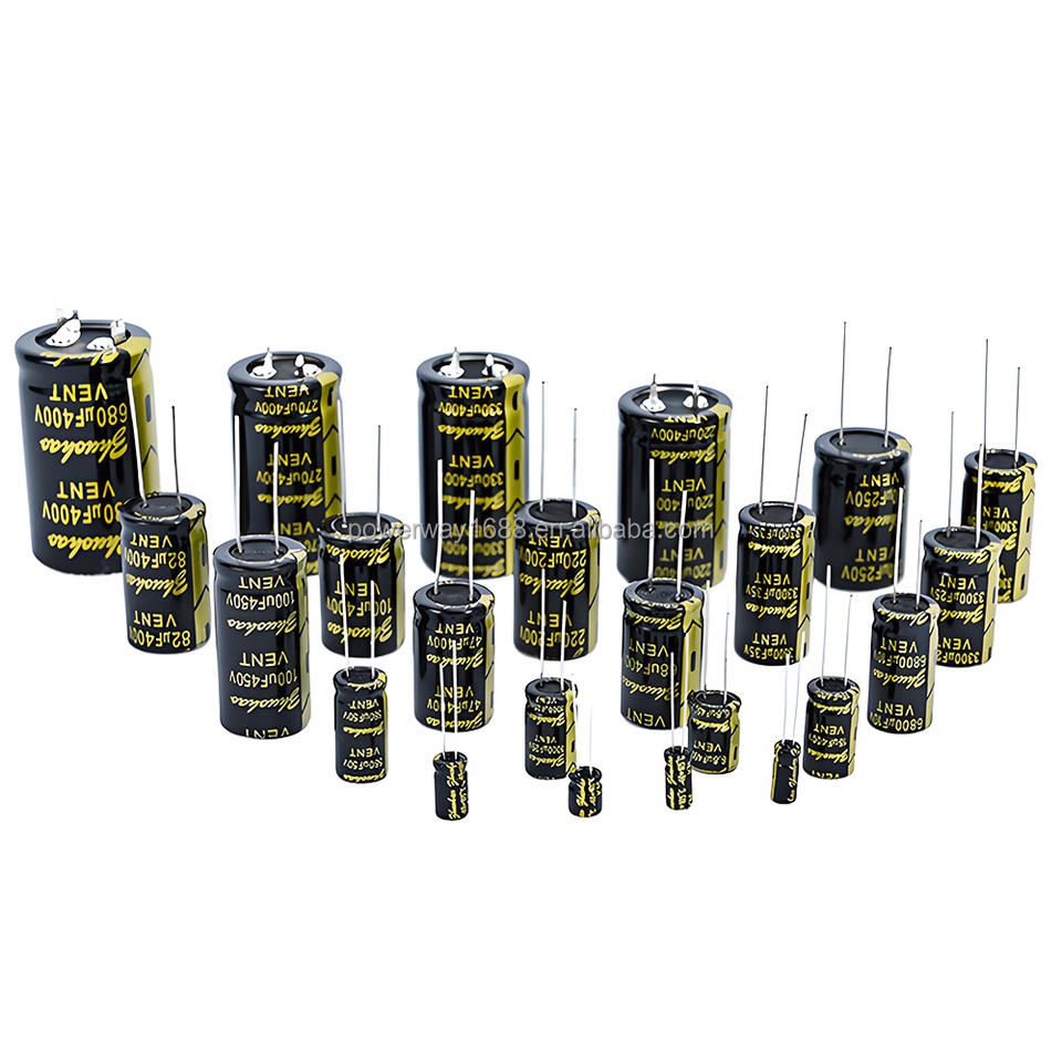 Series 400v High Temperature Aluminum Electrolytic Capacitors 33uf to ...
