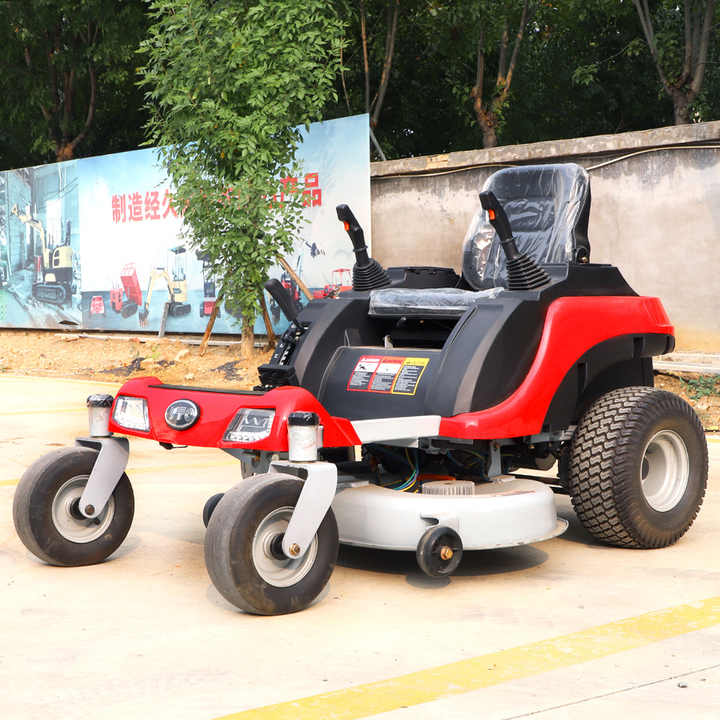 Sit on Lawn Mower - Robotic Mower for Agriculture 4-Drive Wheel Type