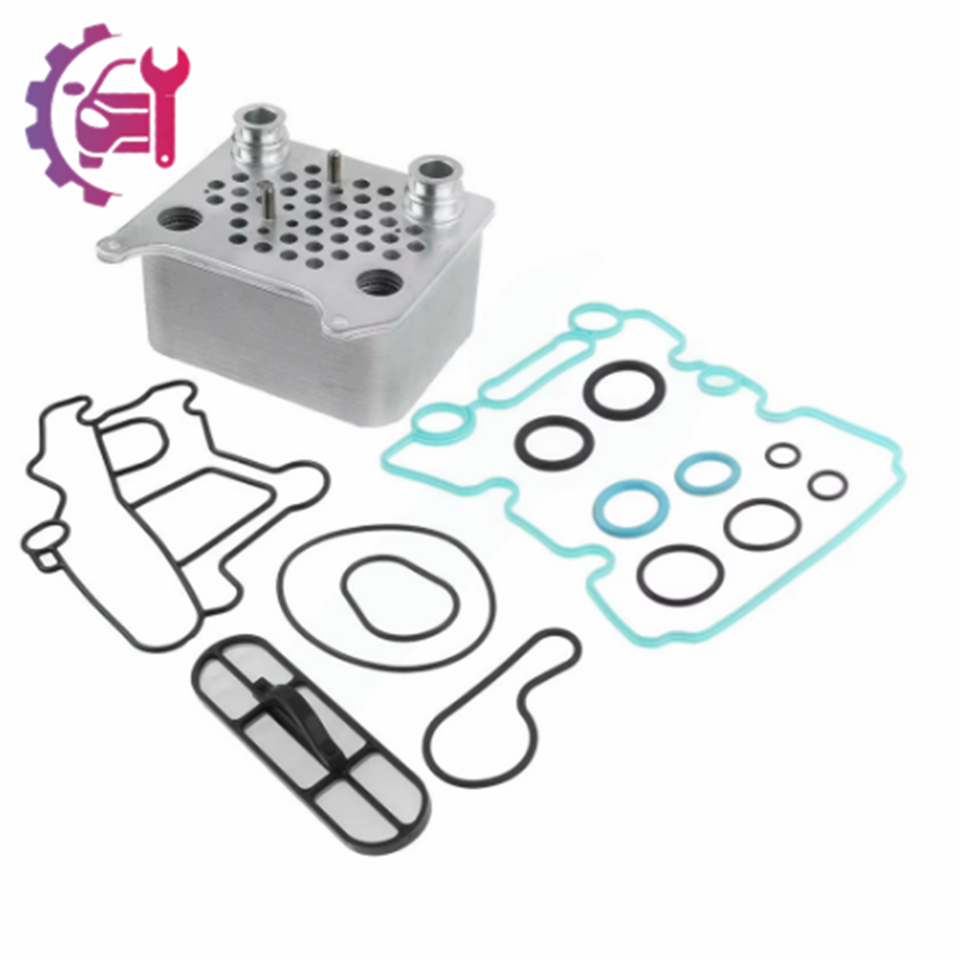 Engine Oil Cooler with Gasket 3C3Z-6A642-BB 3C3Z6A642CA for Ford Short ...