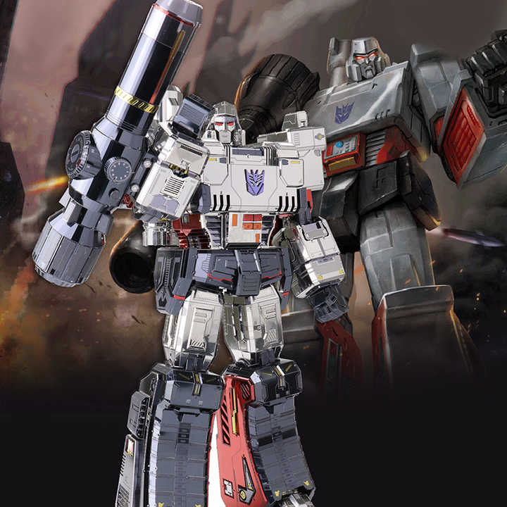 Megatron Metal Figure - Reser Robot Technology & Transformer Model Kits
