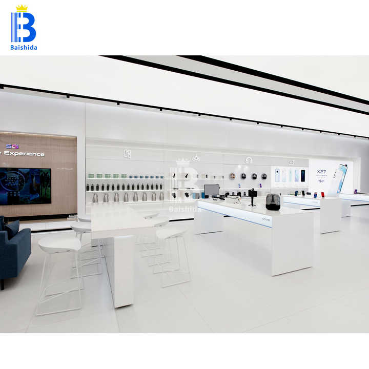 Vivo/oppo Mobile Phone Shop Decoration Design - Customized Display Cabinets