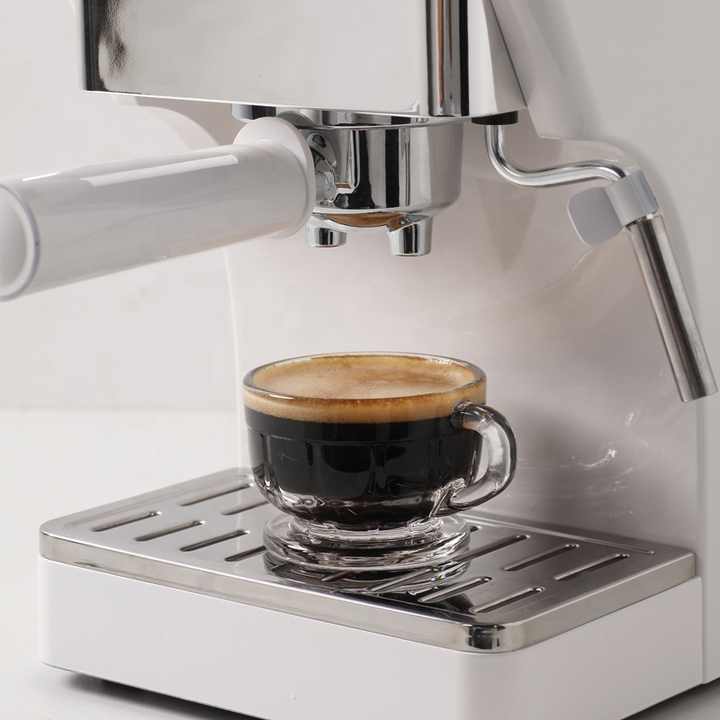 Espresso Machine Electric Italian Semi-Auto with Milk Frother