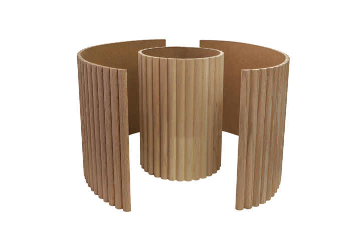 High Quality Flexible Fluted MDF Wood Wall Panel Panels