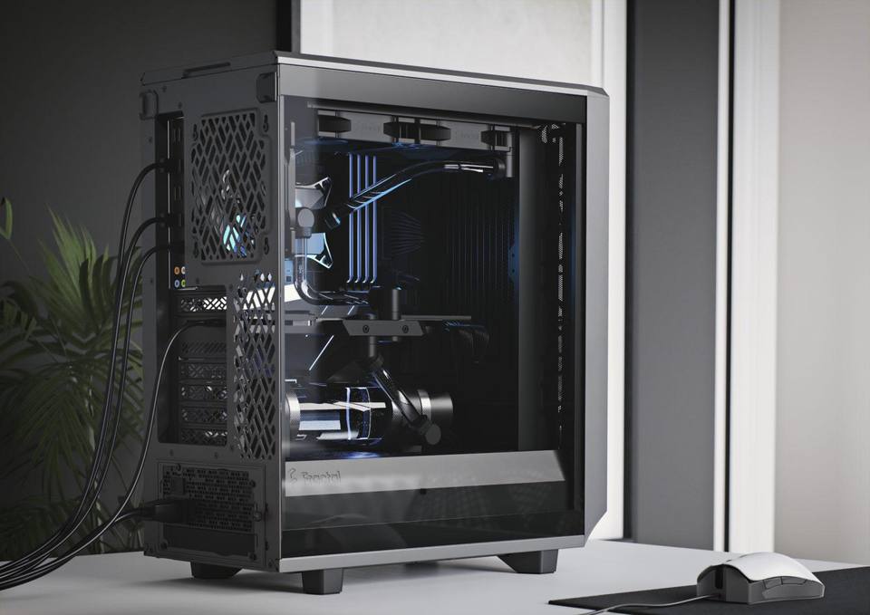 Meshify 2 Tower Type Air-cooled Multi Hard Drive Desktop Computer With ...