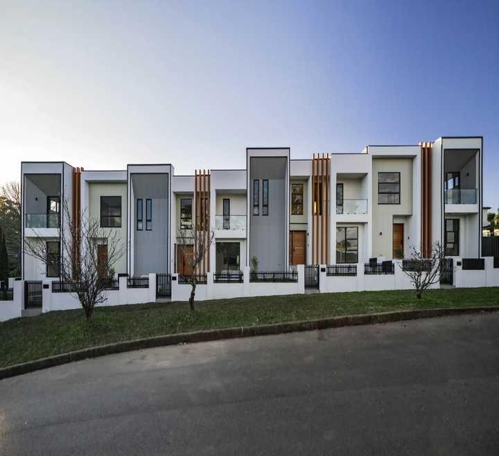 Modern Community Homes Premad Prefab Sound Insulation Townhouses Cheap ...