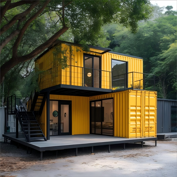 20FT Portable Steel Structure Container House Modern Design for Bedroom ...