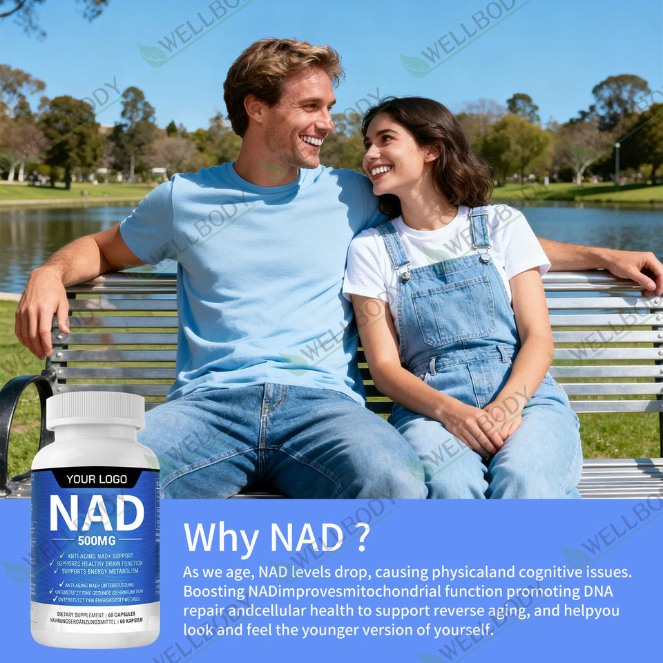 WELLBODY Best Liposomal NAD+ Resveratrol Supplement Liposomal Men Herbs ...
