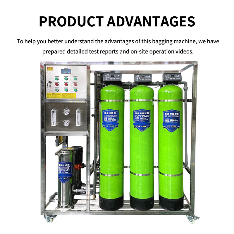 500L/H RO Water Filter Commercial Reverse Osmosis Filtration System ...