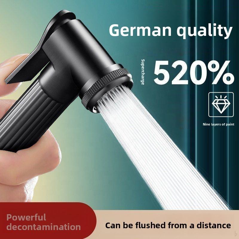 Heavy Duty Leakproof Copper Alloy High-Pressure Toilet Bidet Spray Gun ...
