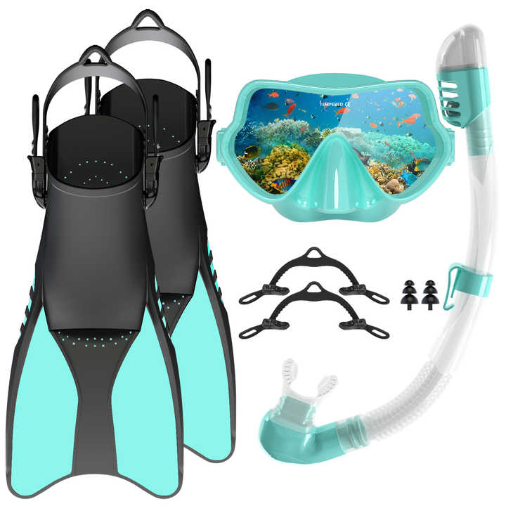 Cheap Price Dive Gear Set - Frameless Diving Mask & Fins