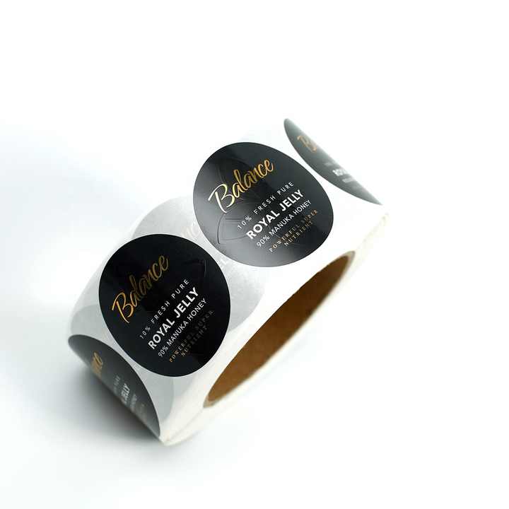 Custom Logo Printing - Waterproof 3 Inch Round Stickers