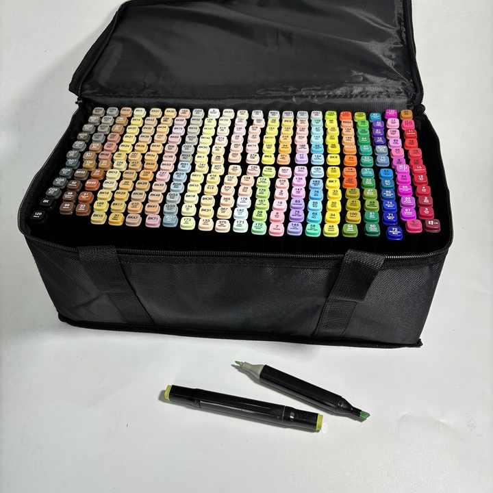 Dual Tips Assorted Colors OEM Marker Double Points Color Art Marker for ...