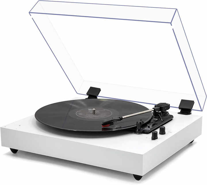 Transparent Custom Acrylic Turntable Record Player Replacement Dust ...