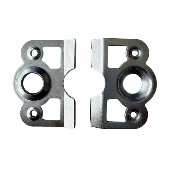 1-3/8" Dzus Back Plate Nickel Plated 7/16 Quarter Turn Fastener Base ...