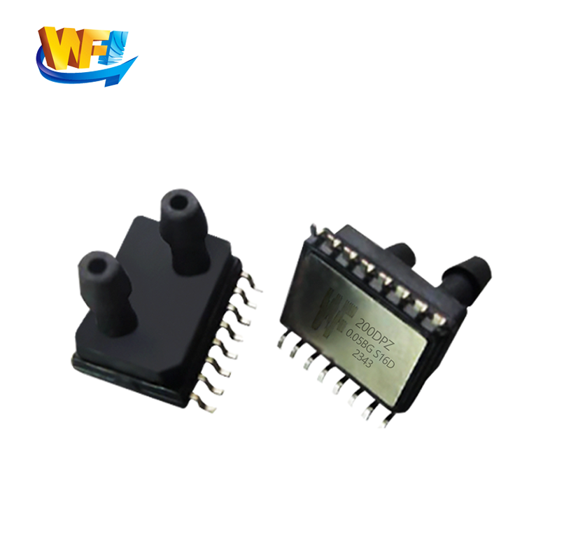 -500Pa to 5kPa Differential Pressure Sensors WF200D for Dual Inlet Tube ...