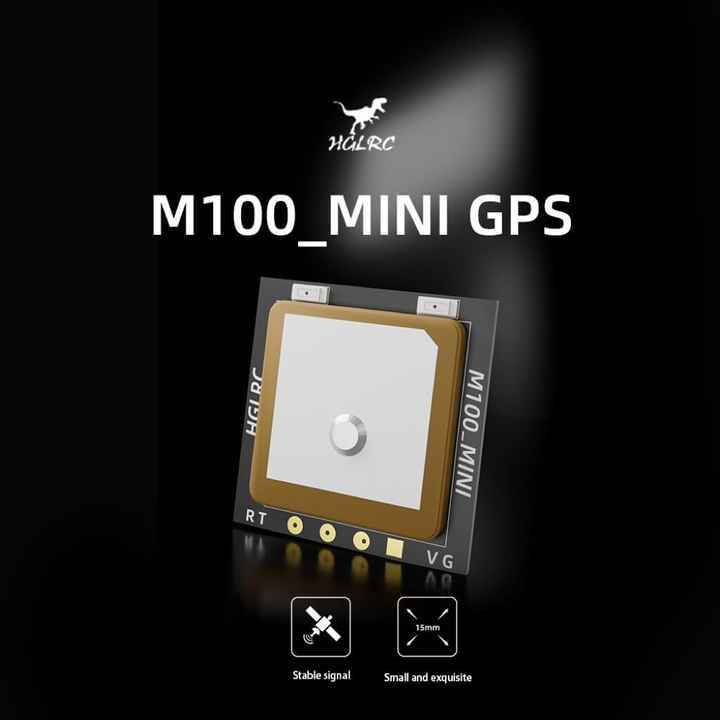 HGLRC Mini M100 GPS Module for UBLOX Compatible for 2-7 Inch FPV Racing ...