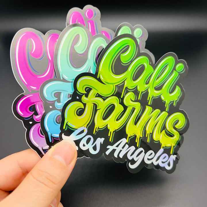 Custom High Quality Printing Waterproof PVC Vinyl Stickers