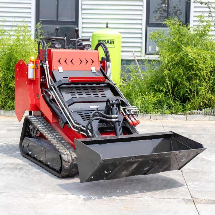 FREE SHIPPING Cheap Diesel CE EPA Engine Skid Steer Loader Farm Chinese Small Mini Skid Steer ...
