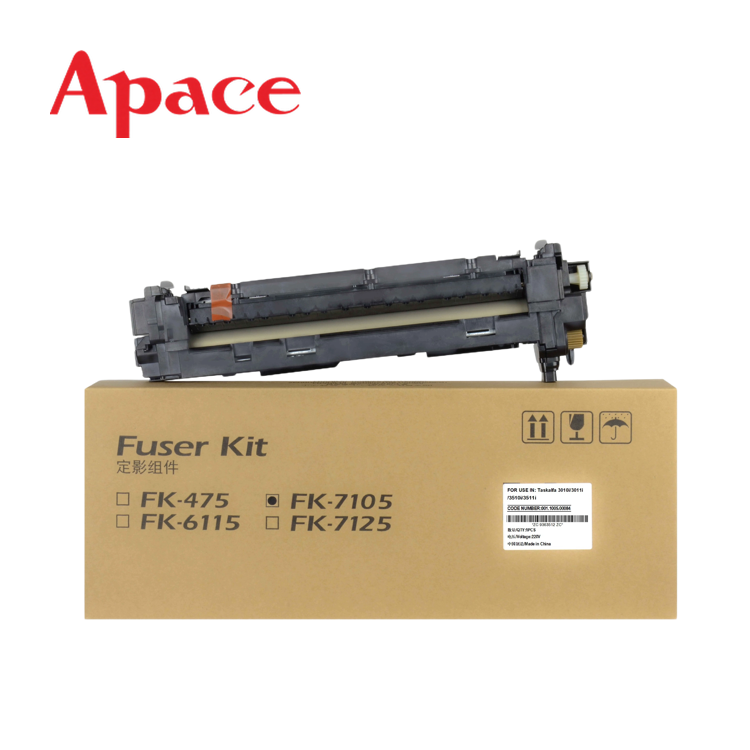 New Compatible FK7105 FK-7105 Fuser Unit for Kyocera Taskalfa 3010i ...