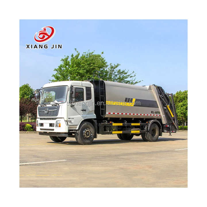 Diesel Garbage Compactor Truck | Diesel Trash Compacting Vehicle ...