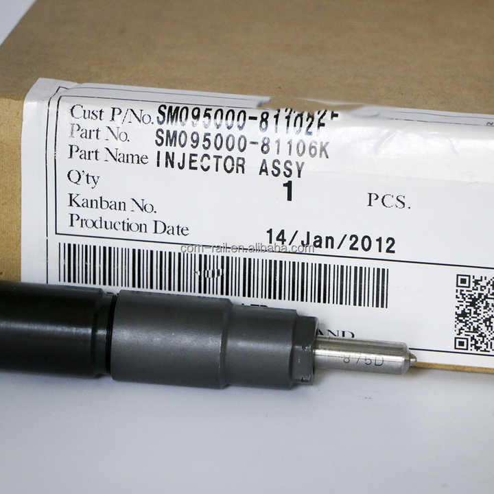 Original Common Rail Diesel Fuel Injector 095000-811# 095000-8110 ...