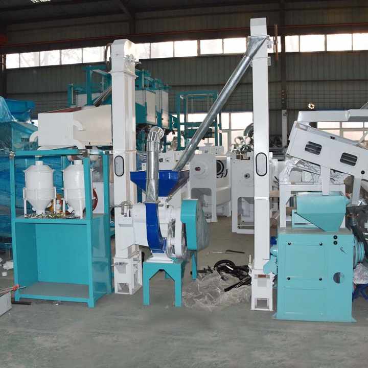1 Ton Per Hour Rice Mill Machinery Price/ Combine Rice Milling Machine ...