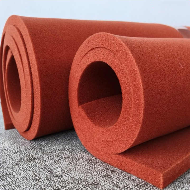 Flame Retardant Silicone Sponge Sheet UV Resistant High Temperature ...