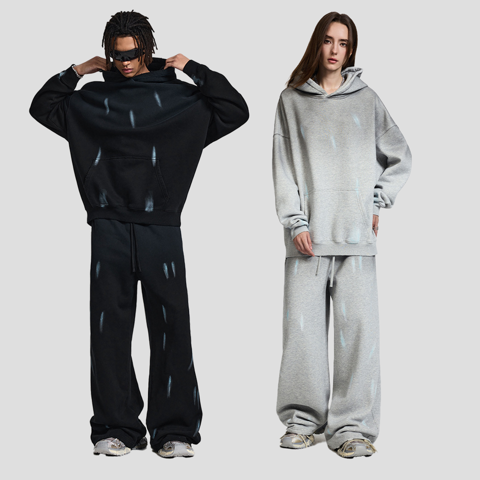 Custom Hoodies High Quality Blank Loose Casual Tracksuits for Men ...