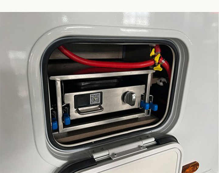High-Power Diesel Hob Kitchen Faucet for RV & Caravan
