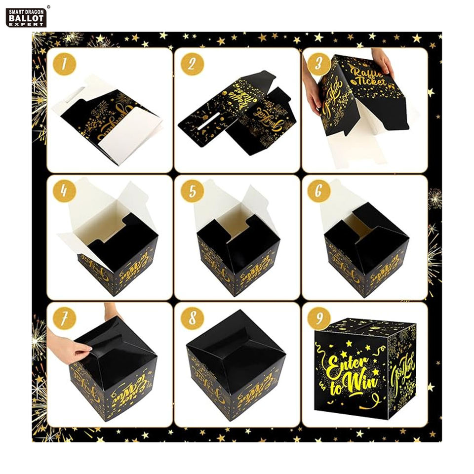 Customized Portable Collapsible Ballot Box & Donation Box for Voting ...