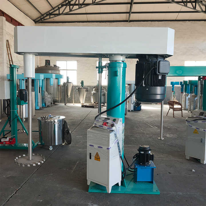 Paint Making Machine Scraper Disperser High Speed Dispersing Mixer ...