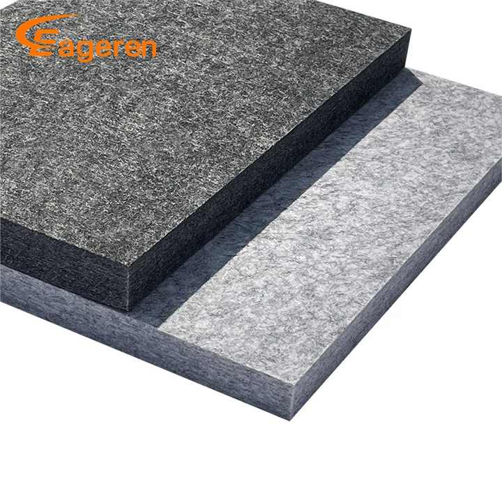 Sound Absorbing PET Acoustic Felt Wall Panels - 100% Polyester Fiber