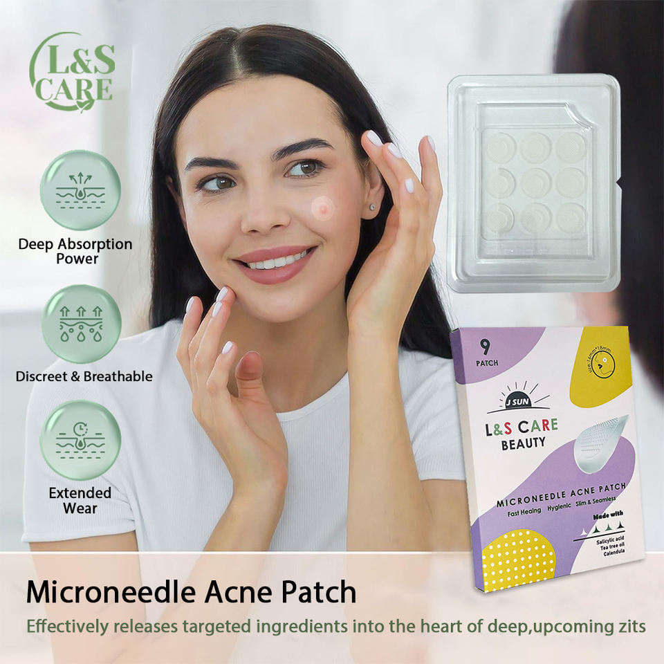 New Tech Microneedling Acne Patch with Dissolvable Acne Pimple Patch ...