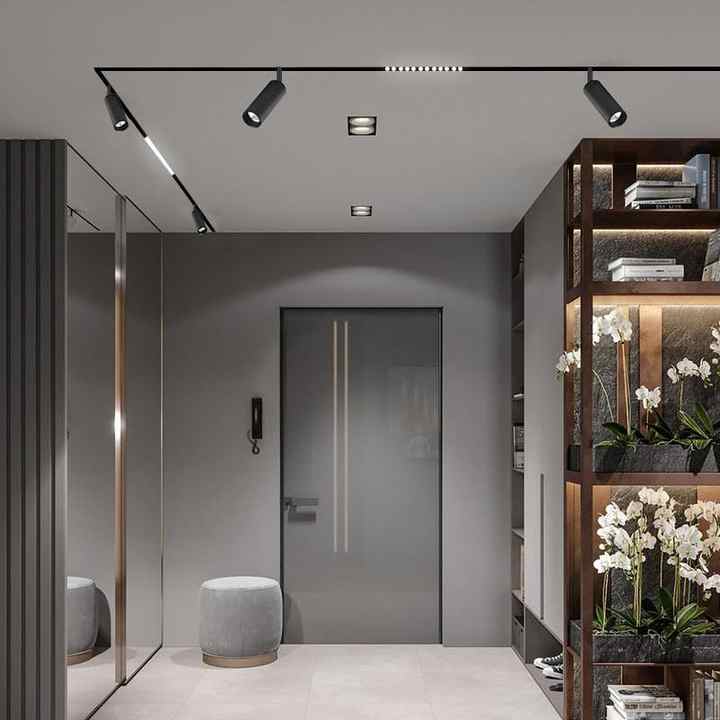 Newest Slim Magnet Rail Lighting System Surface Mounted Linear ...