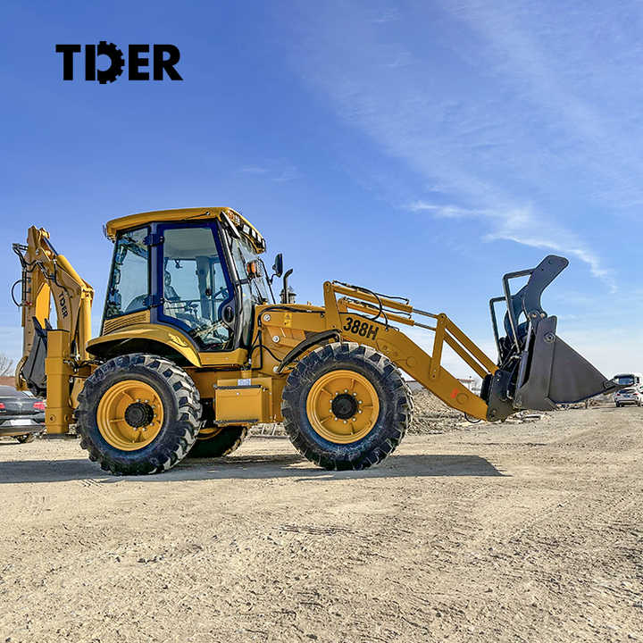 2025 TDER Backhoe Loader 4x4 - 2.5ton Fully Hydraulic System