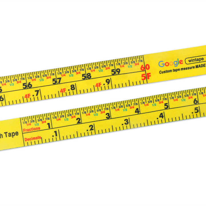 Wintape 60 Inch Portable Cloth Tape Measure - Metric & Imperial