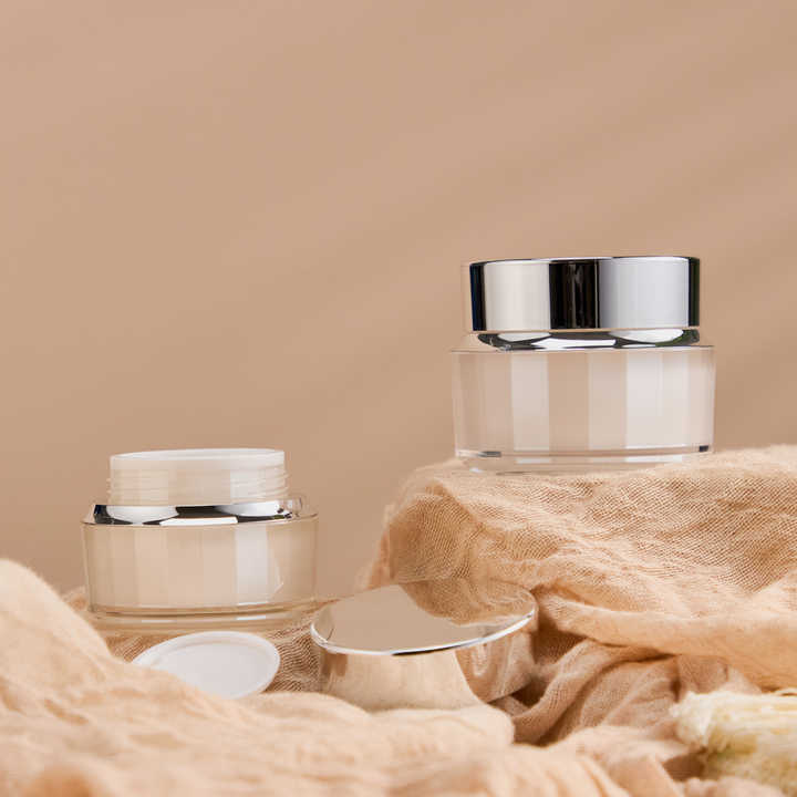 Luxury High End Acrylic 100ml Plastic Lotion Bottle Skincare Bottle ...