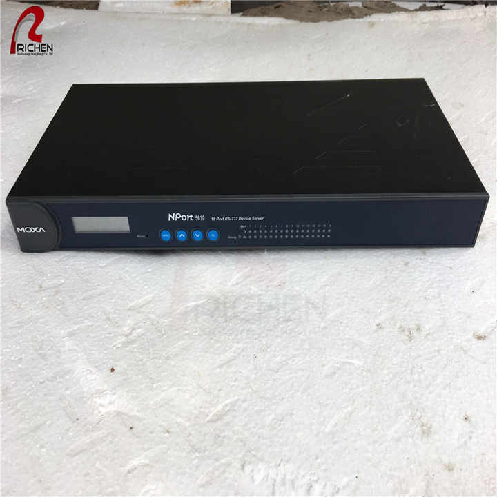 MOXA Unmanaged Ethernet Switch NPort 5650-16 Serial Port Server in Stock Moxa Industrial Control ...