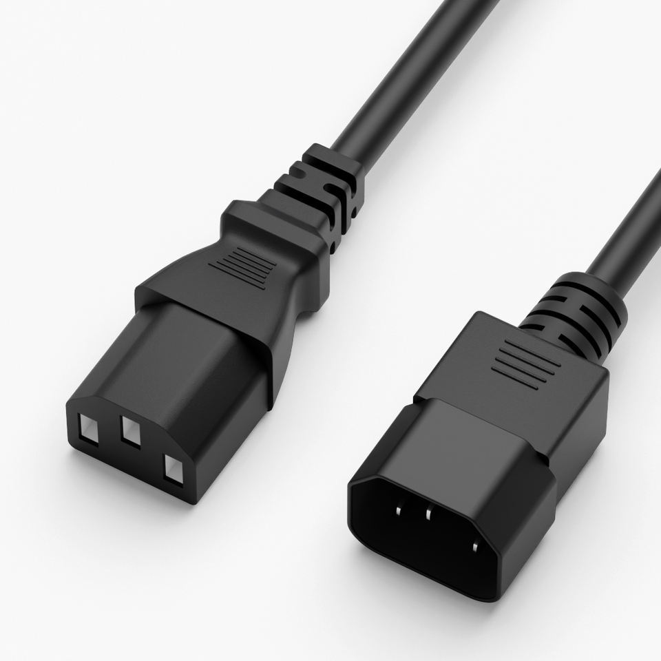IEC C13 to C14 Power Lead for Server Racks