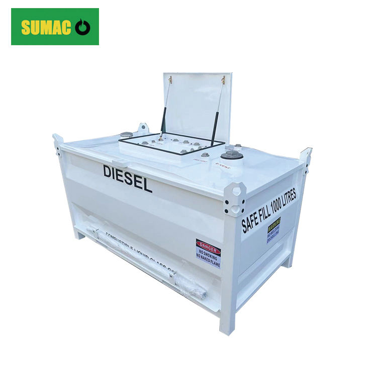 Sumac Double-Wall Carbon Steel Fuel Storage Tank Powder Coating 1000 ...